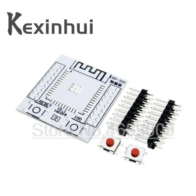 ESP32-ESP32S-IO-Adapter-Base-Board-Pinboard-Converter-With-4-Row-Pins ...