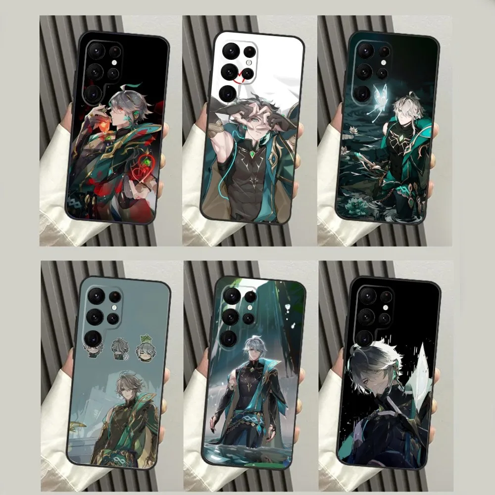 G-Genshin-Coque-de-t-l-phone-Alhaitham-pour-Samsung-compatible-avec-mod-les-S24-S23.jpg