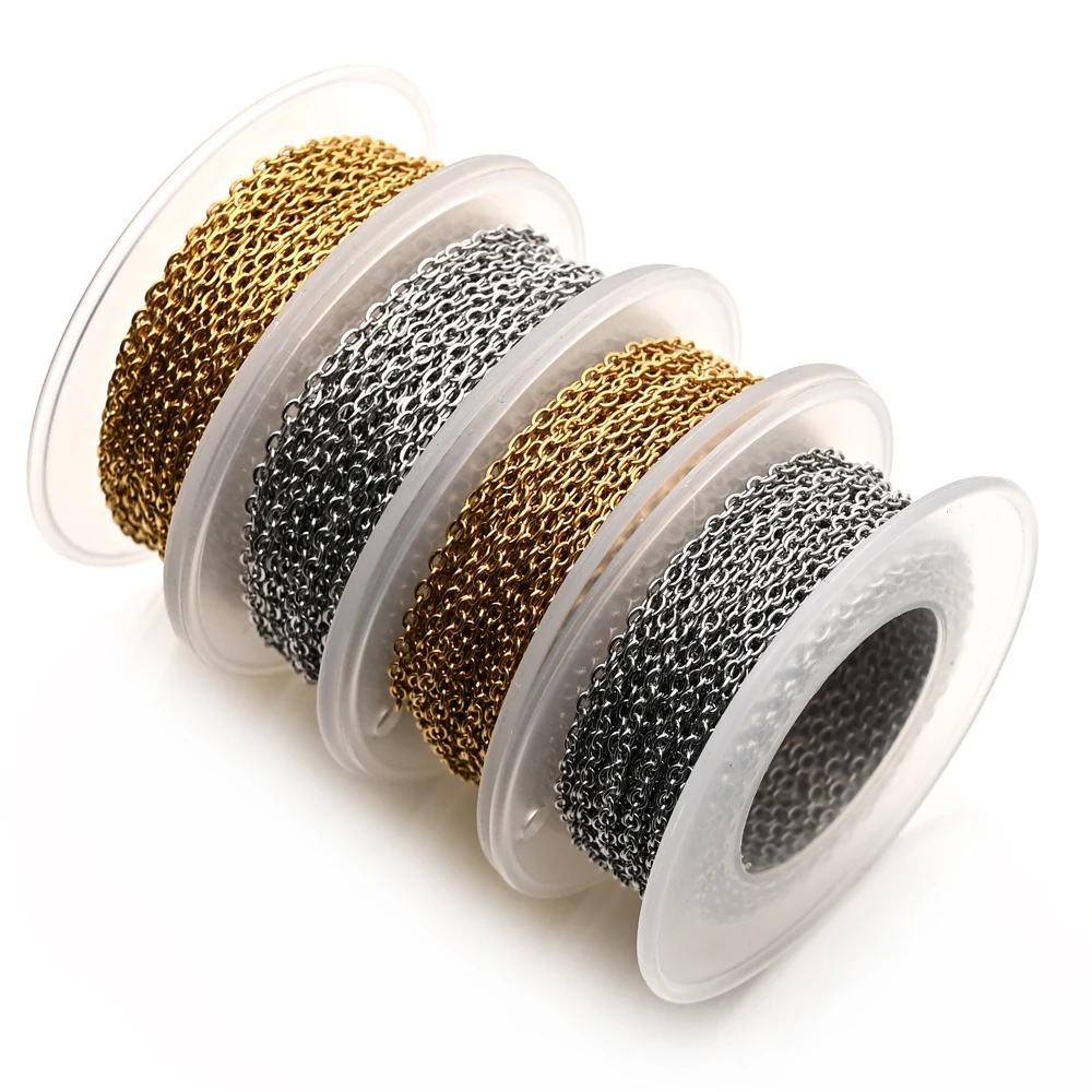 5-Meters-1-3mm-Never-Fade-Stainless-Steel-Cross-Necklace-Chains-Bulk ...