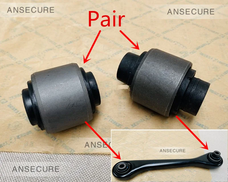 Pair Rear Anti-Roll Bar Coupling Rod Track Rod Rubber Bush For Audi A3 ...