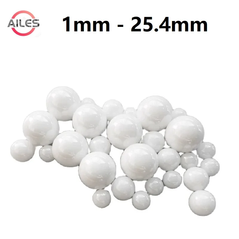 1mm 7mm 10mm 12mm 15mm 20mm 25.4mm G10 Grade Ceramic Bearing Balls ZrO2 ...