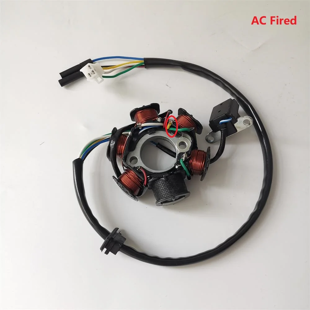 6-pole-6-Coil-5-wire-Magneto-Stator-for-Scooter-Moped-ATV-QUAD-GY6-125 ...