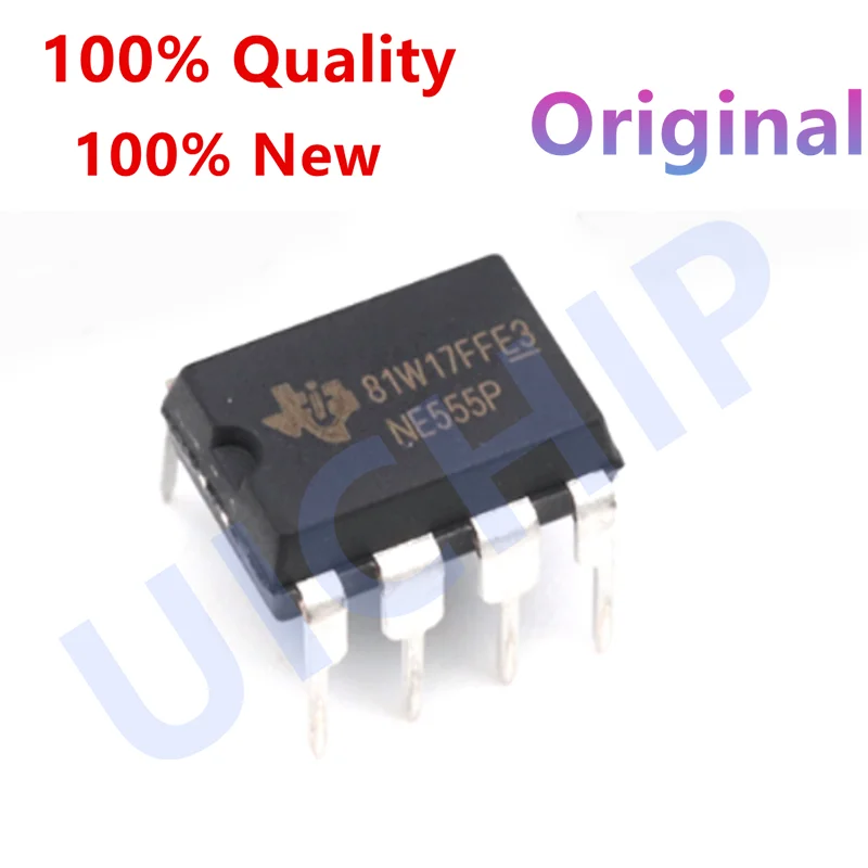(50piece)100% New NE555P NE555 555 DIP-8 IC Timers IC Chip
