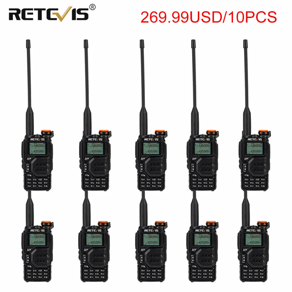 Retevis-Walkie-Talkie-Airband-Frequ-ncia-de-Recep-o-UHF-VHF-Dual-Band-R ...