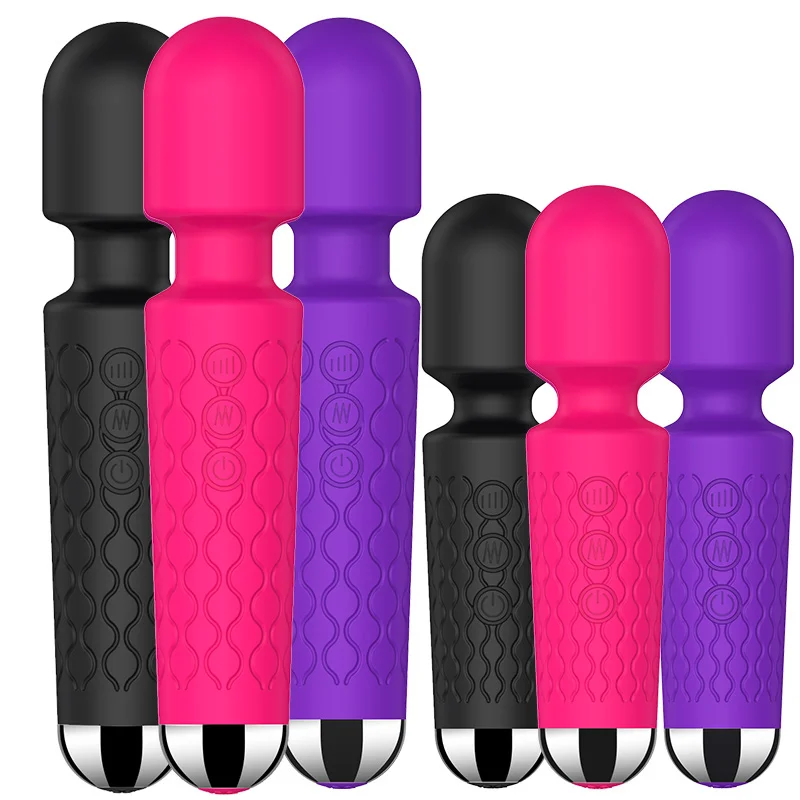 Powerful-Clitoris-Vibrators-USB-Recharge-AV-Vibrator-Massager-Sexual-Wellness-Erotic-Sex-Toys ...