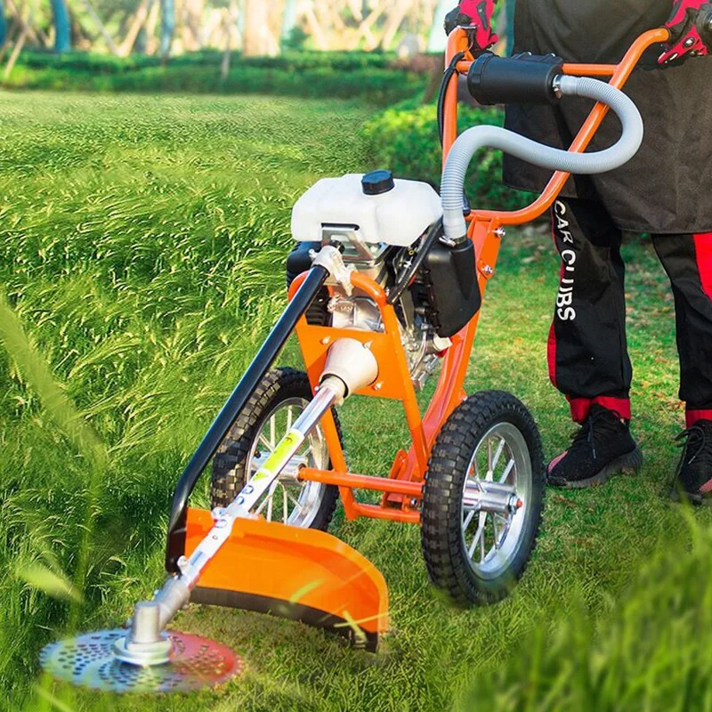 Lawn-Mower-Engine-Gasoline-Grass-Trimmer-Agricultural-Weeding-Machine-4 ...
