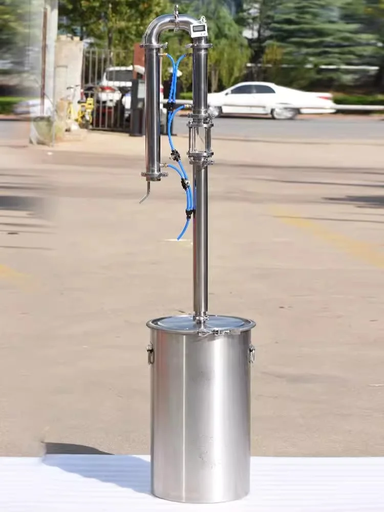 2-inch-Column-Tower-Still-60L-Distiller-For-Vodka-Brewing-Equipment ...