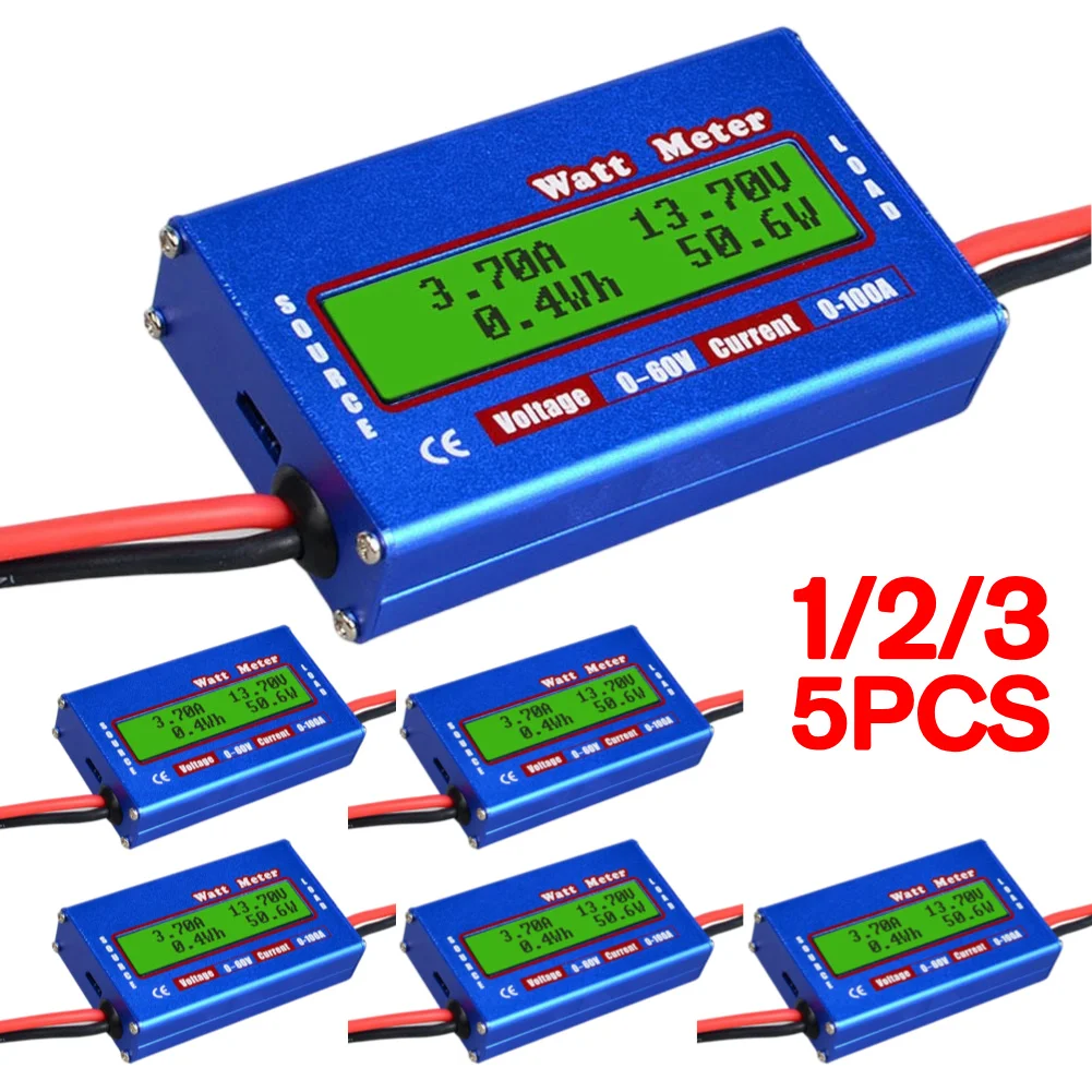 Blue-RC-Watt-Meter-Wattmeter-Tester-Checker-Balancer-Charger-RC-Tools ...