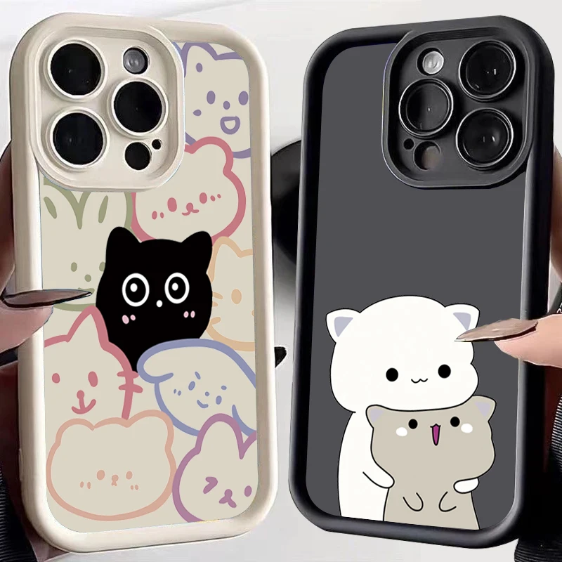 Couple-Cat-Pattern-Phone-Case-For-Xiaomi-Redmi-Note-13-Pro-Plus-5G ...