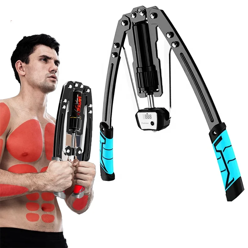 Adjustable-Hydraulic-Arm-Exerciser-Machine-Home-Muscle-Fitness-Hand ...