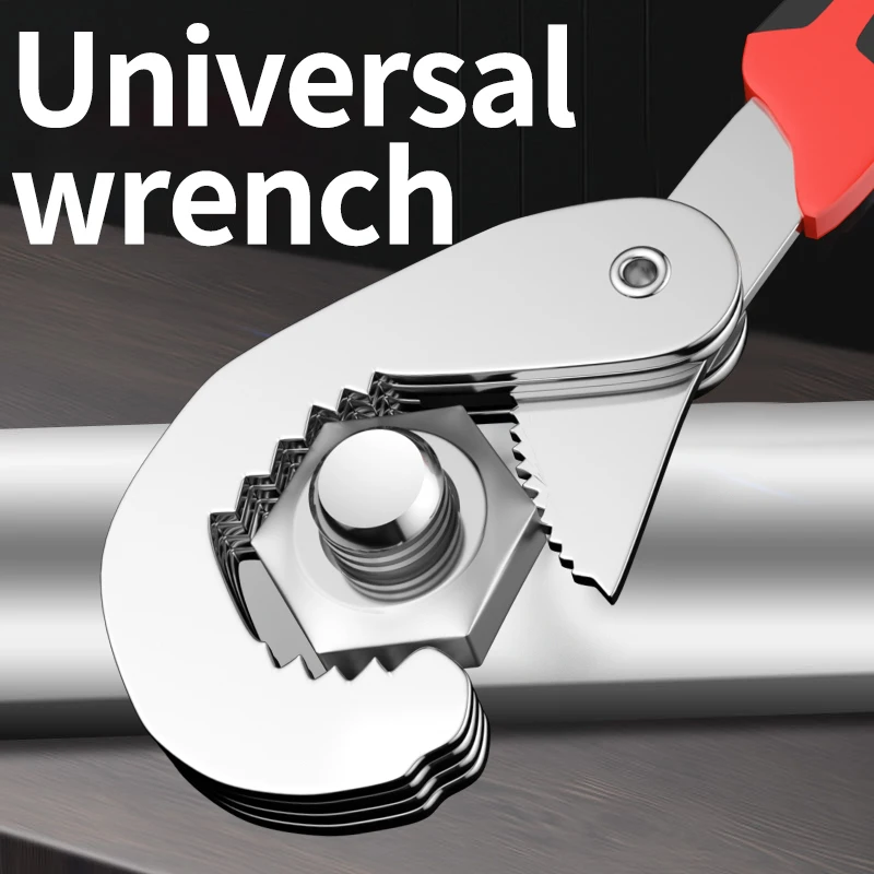Adjustable-Open-End-Double-Wrench-Multifunctional-Universal-Pipeline ...