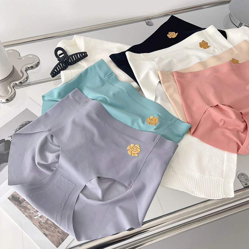 High-Waist-Comfort-Underwear-Sexy-Breathable-Cotton-Underpants-Women-s ...