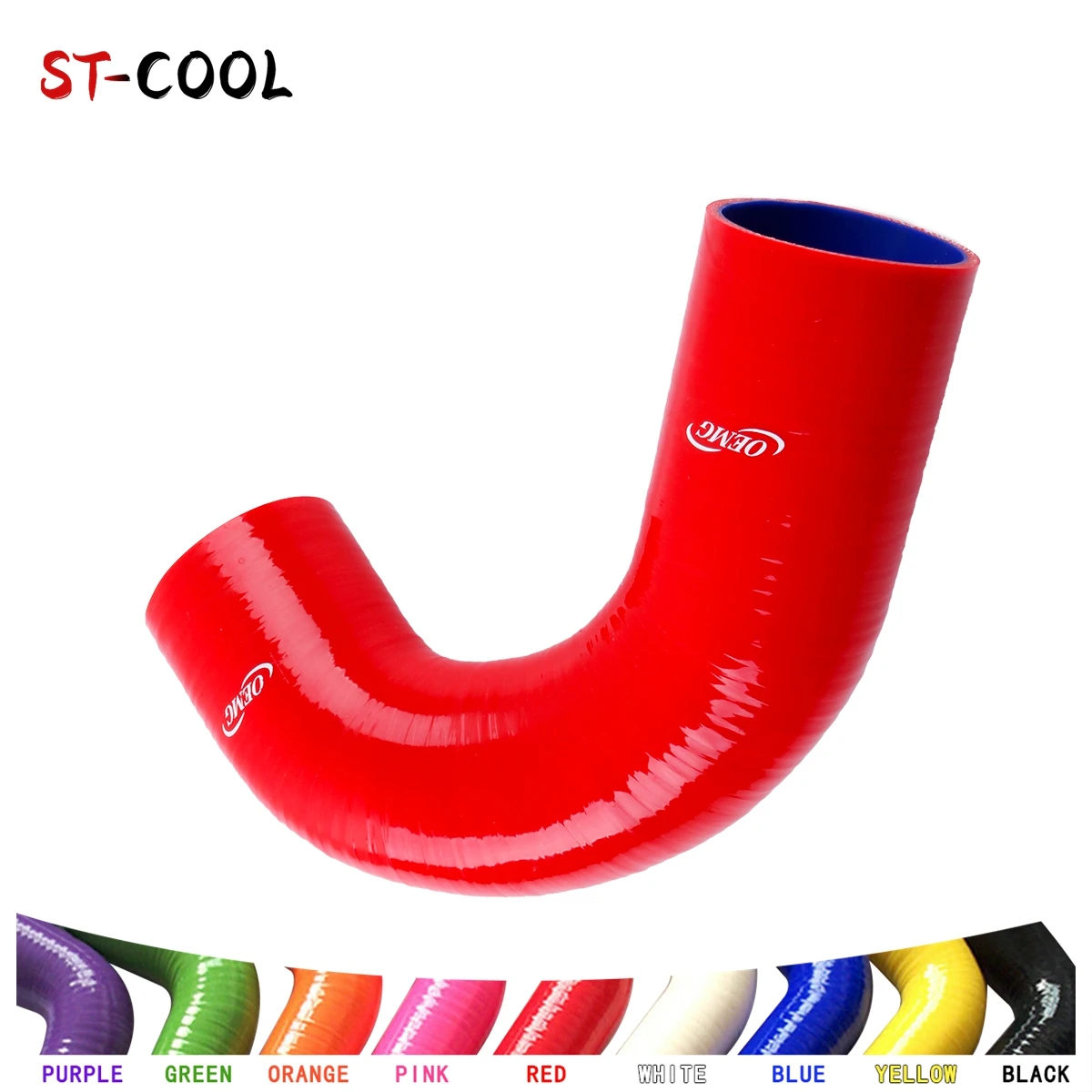 Red Evo X Intercooler Pipes