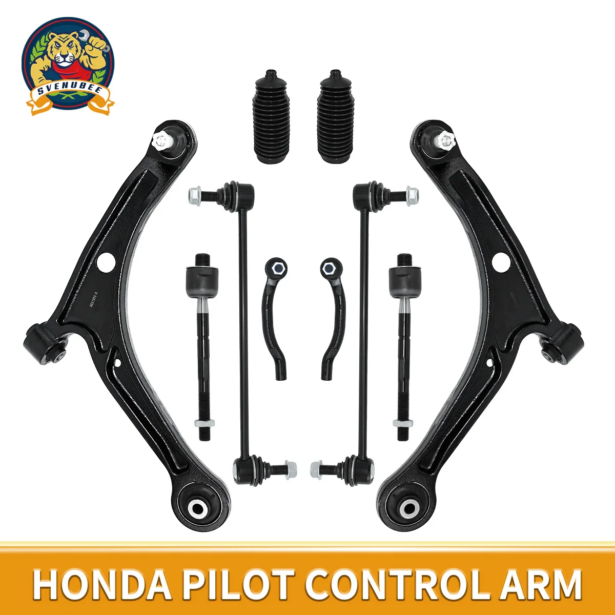 Svenubee-10pcs-Suspension-Kit-Control-Arms-Tie-Rods-Sway-Bar-End-Links ...