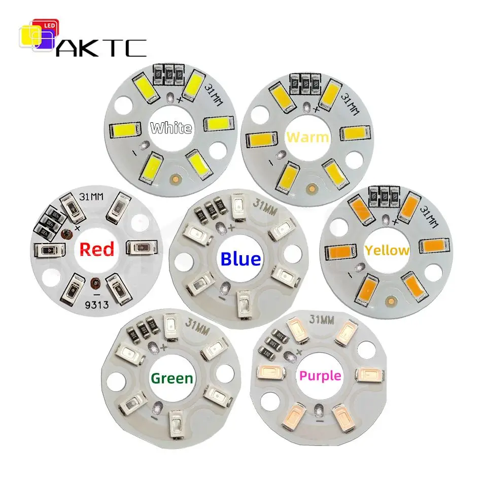 Cheap-10Pcs-LED-Light-Board-5V-3W-6-LEDs-SMD5730-Round-Bulb-Lamp-Source ...