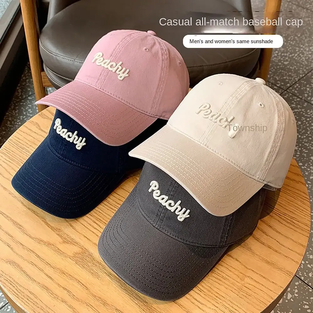 Face-Smaller-Baseball-Cap-Trendy-Duck-Tongue-Letters-Embroidered-Hip ...