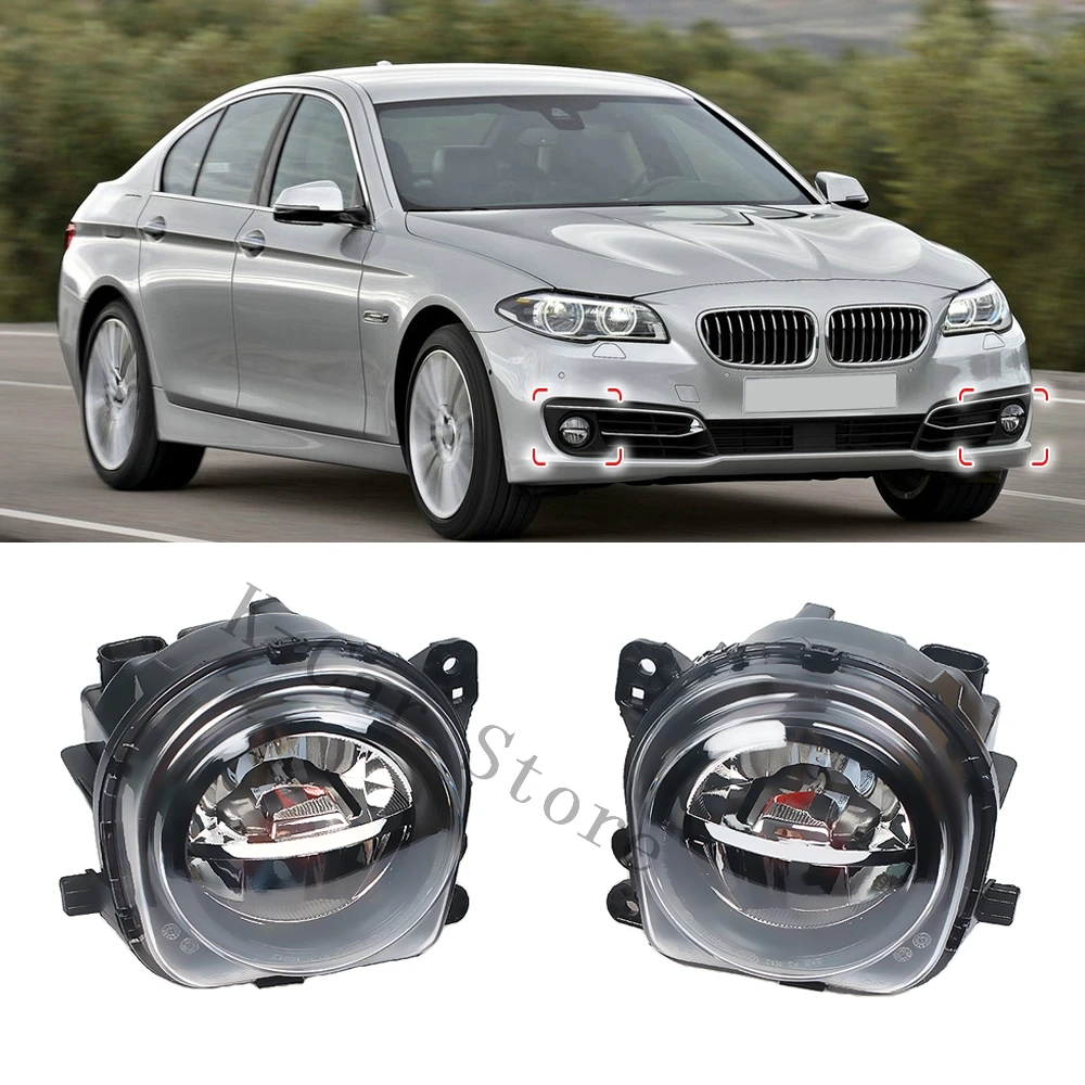 Front-Bumper-LED-Fog-Light-Lamp-Foglight-Car-styling-For-BMW-5-Series ...