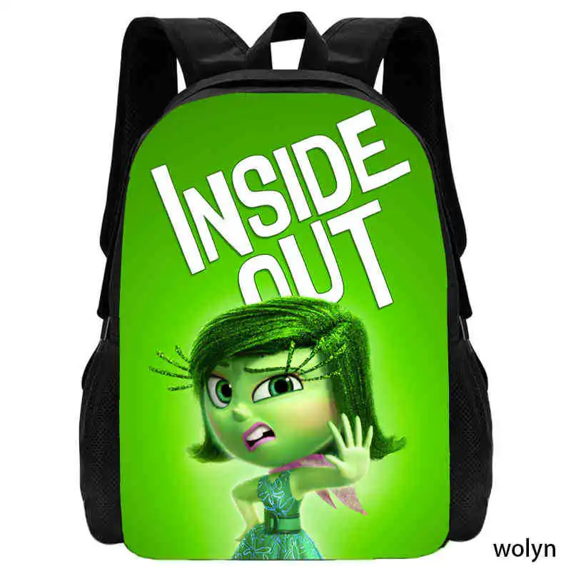 Nueva mochila de dibujos animados de Disney Inside Out 2, bolso de ...