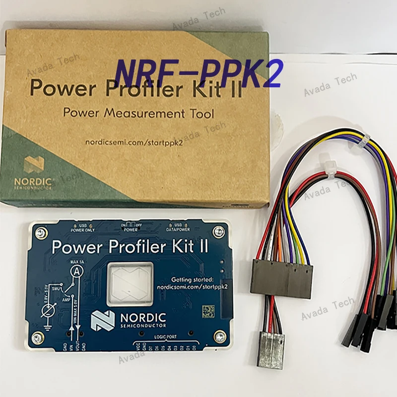 FREESHIPPING AvadaTech 1pcs NRF-PPK2 Power Profiler Suite II current measurement tools Nordic ...