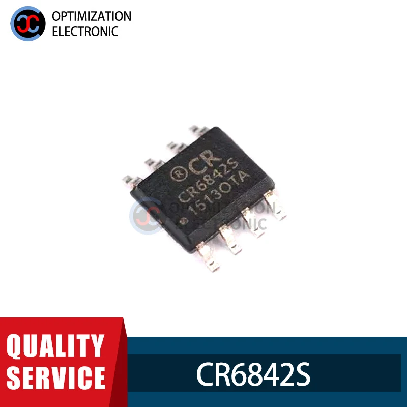 5PCS New original genuine CR6842S CR6842 SOP8 chip PWM power controller IC