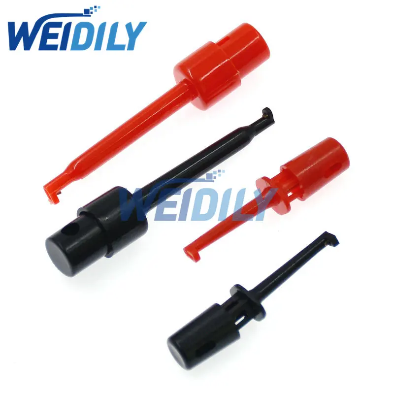 10PCS-4-3cm-5-8cm-Multimeter-Lead-Wire-Kit-Test-Hook-Clip-Grabbers-Test ...