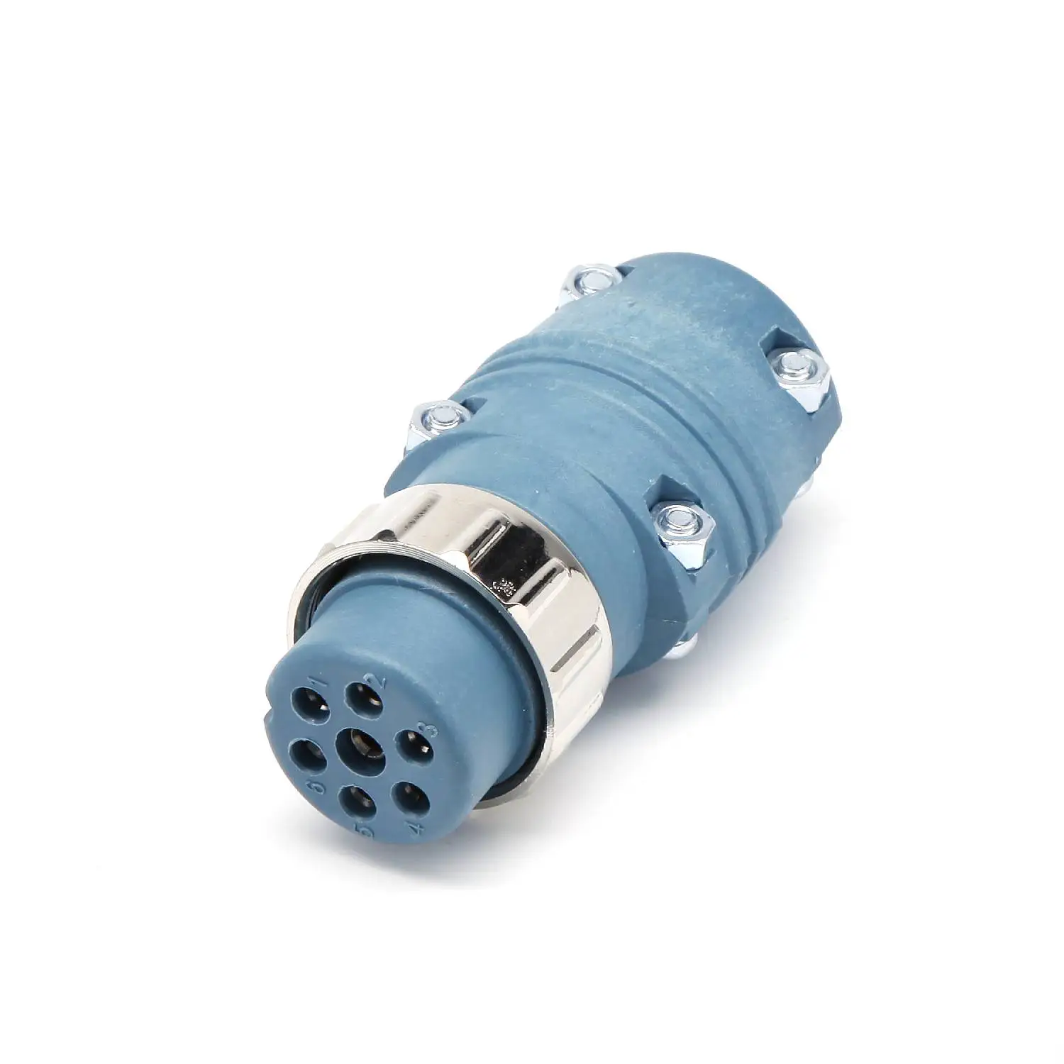 7-Prong-Pin-Plug-Socket-Connector-Male-or-Female-MIG-Torch-Gun-Welding ...