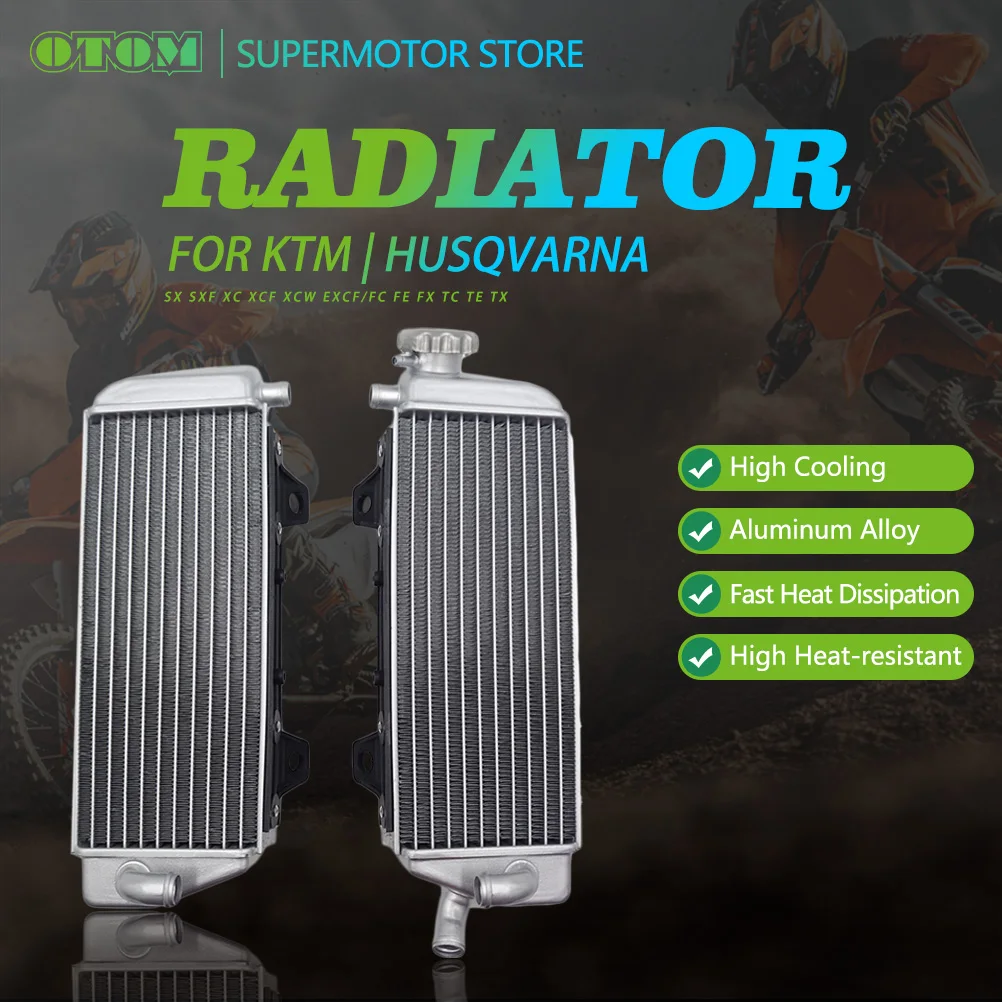 Motorcycle-Accessories-Engine-Cooling-Radiator-Cooler-For-KTM-EXC-EXCF ...