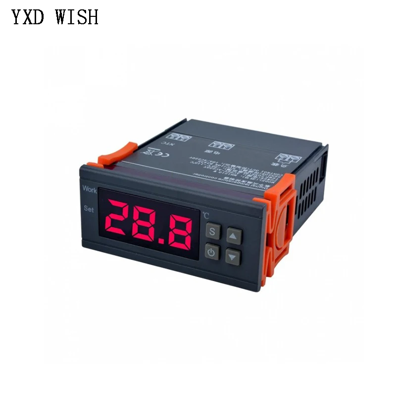 MH1210W Temperature Controller 10A 12V 24V 220V Thermostat Regulator ...