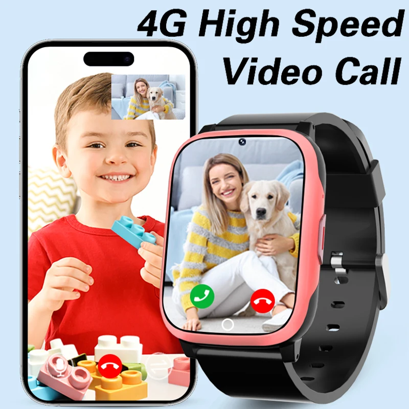 Kids-Smart-4G-Call-Phone-Watch-SOS-GPS-Location-Video-Card-For-Children ...