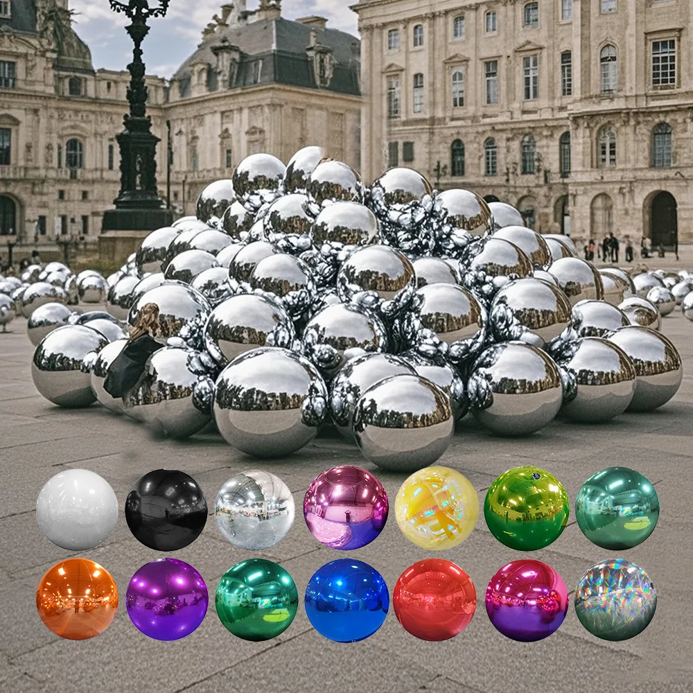 Advertising-Decoration-Giant-Silver-Inflatable-Sphere-Mirror-Ball ...