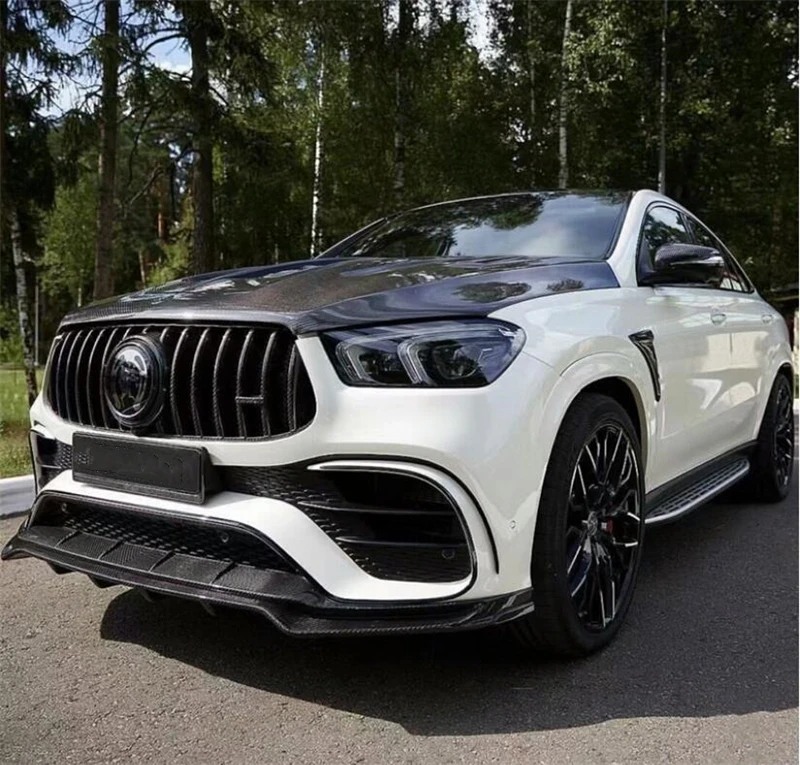 For Mercedes Benz GLE Coupe W167 GLE350 450 53 High Quality Real Carbon ...
