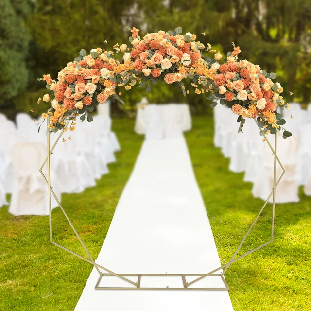 Heptagon wedding arch 60 photos - Astyledwedding.com