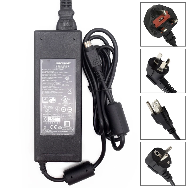 AC Adapter Power Supply 12V 4pin For Synology NAS DiskStation DS916 ...