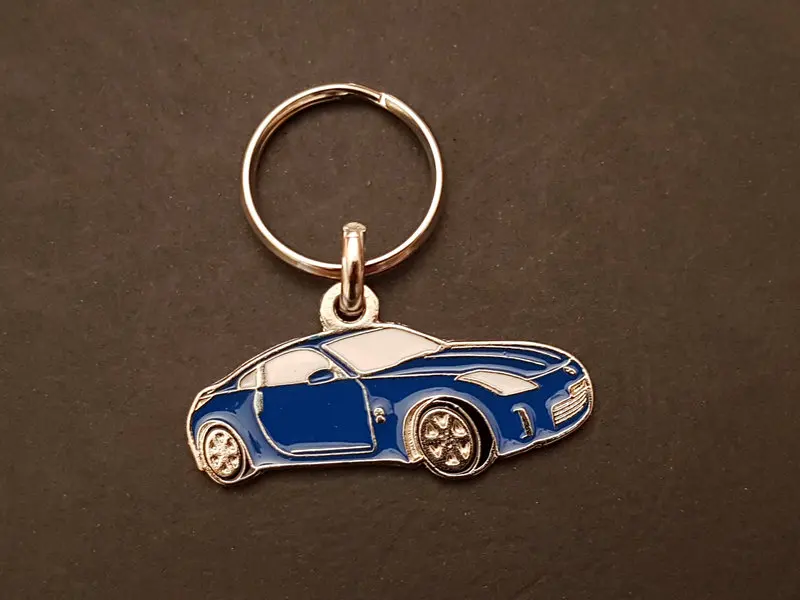 Keychain-Nissan-350Z-Fairlady-Z-Z33-blue-profile-key-ring.jpg