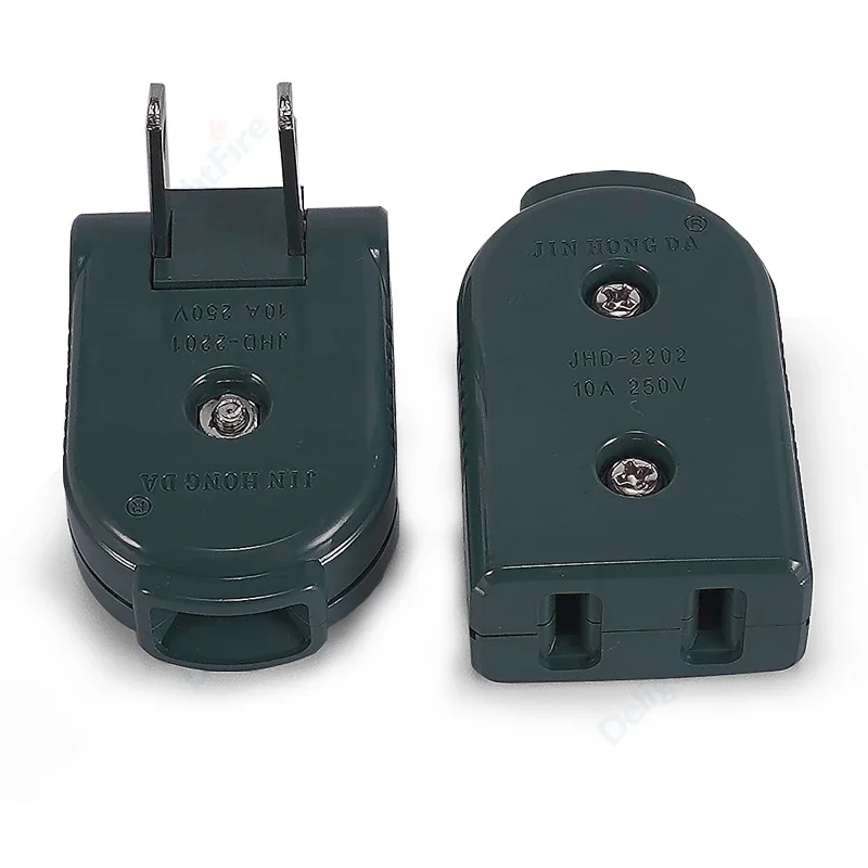 US-90-Degree-Replacement-Rewireable-Plug-Adapter-American-Canada-Male ...