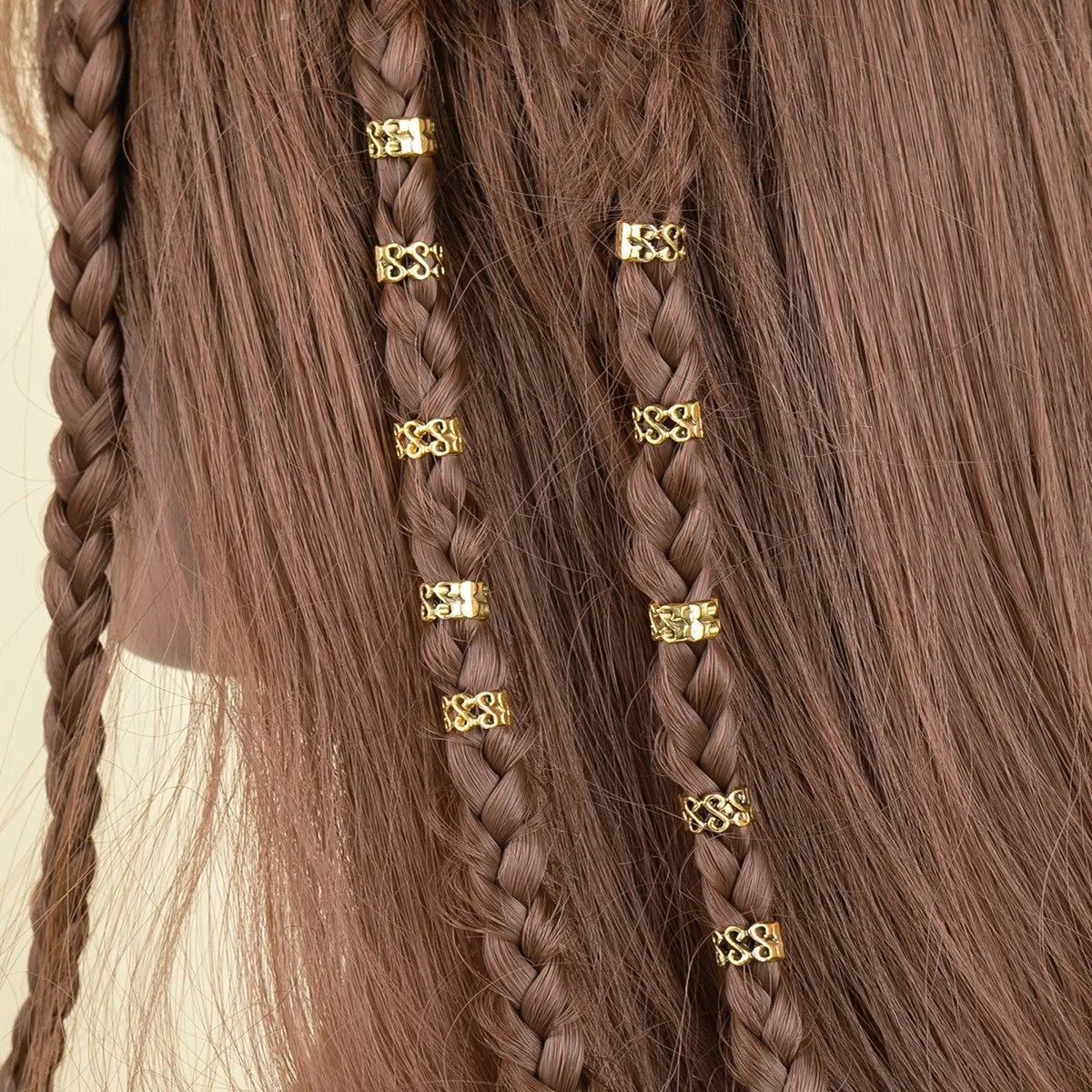 10pcs-set-Gold-Dreadlock-Retro-Beads-Hair-Braid-Dread-Clips-African ...