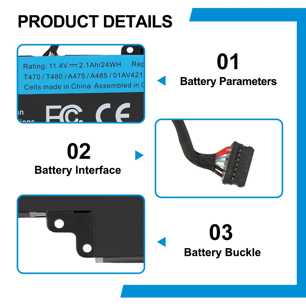 High-Performance Internal Laptop Battery Replacement