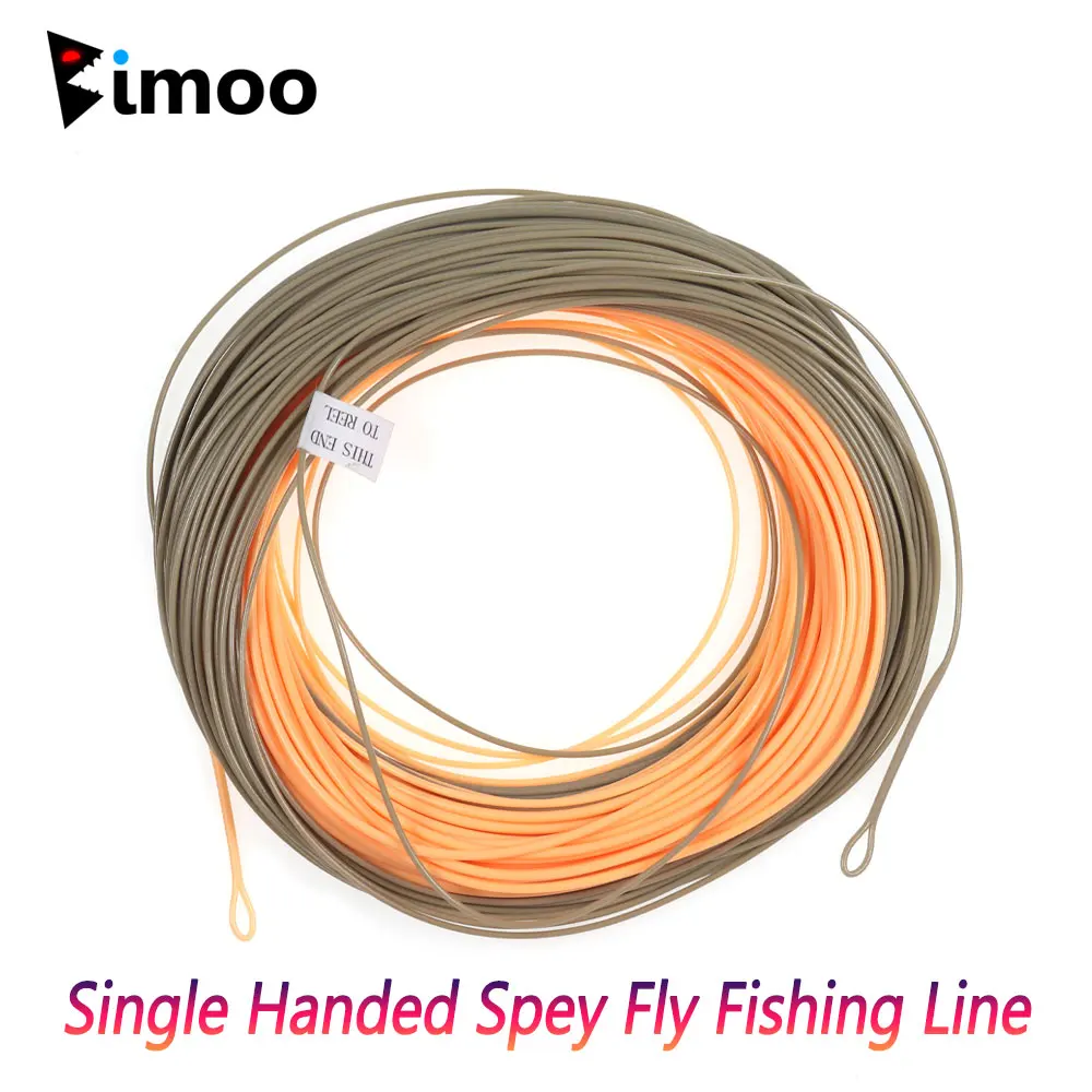 Bimoo-90FT-WF-1F-WF-7F-Single-Handed-Spey-Fly-Fishing-Line-Weight ...