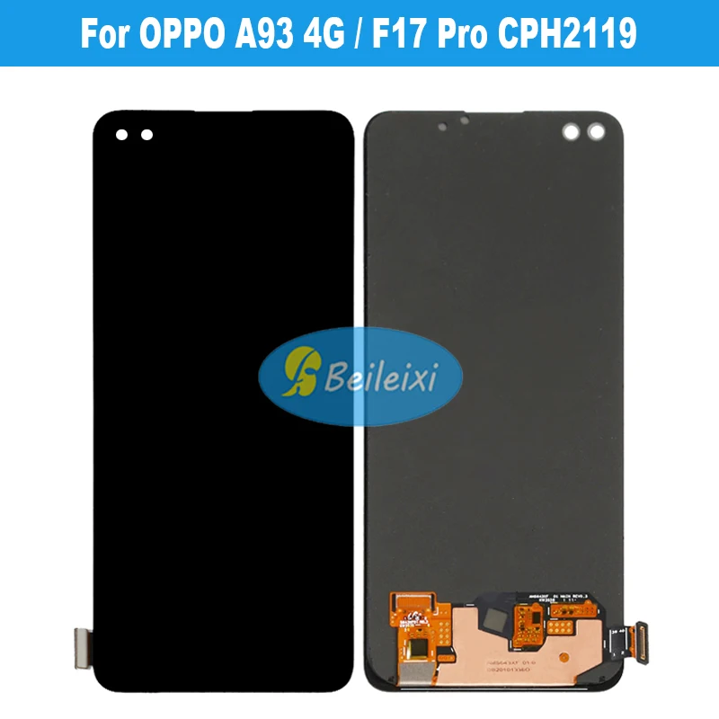 For OPPO F17 Pro CPH2119 LCD Display Touch Screen Digitizer Assembly For OPPO A93 4G CPH2121 CPH2123