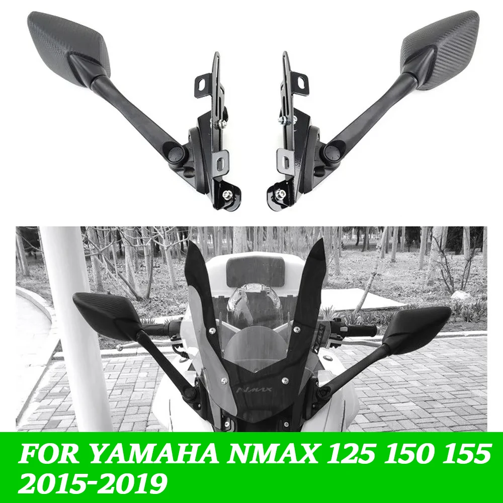 Modified-Motorcycle-Nmax-Mirror-Bracket-Set-Adjustable-Windscreen ...