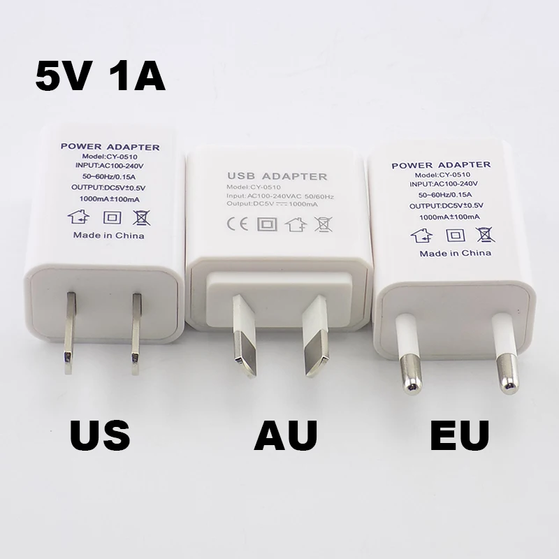 Portable-Mini-USB-Charger-5V-1A-1000ma-Power-Supply-Adapter-Travel-Wall ...