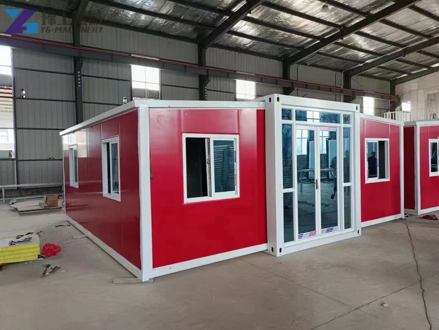 YG-40-Ft-Flat-Pack-Shipping-Container-Two-Bedroom-Prefab-Container ...