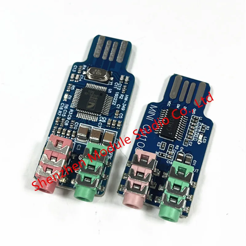 CM108-Driveless-USB-Sound-Card-3-5mm-Headphone-Mic-Jack-External-Sound ...