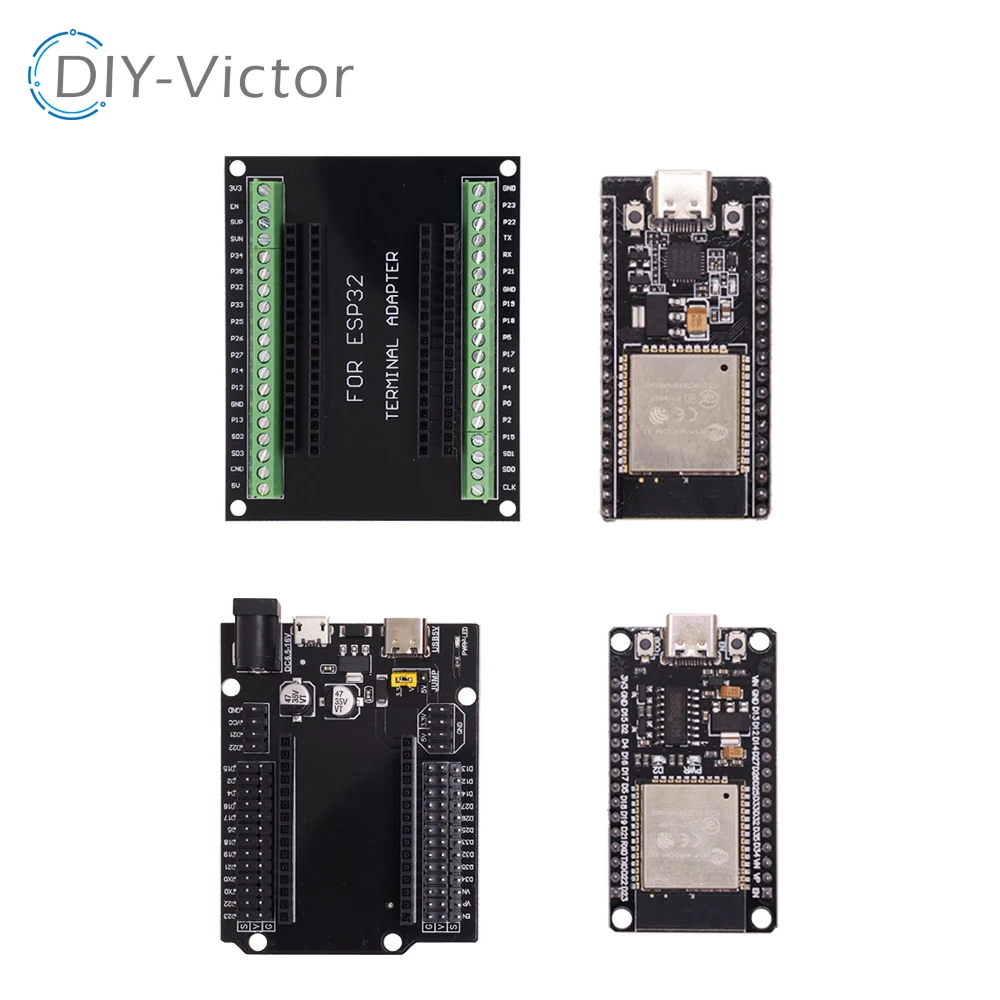ESP32-Development-Board-TYPE-C-USB-CH340C-CP2102-WiFi-Bluetooth-Ultra ...