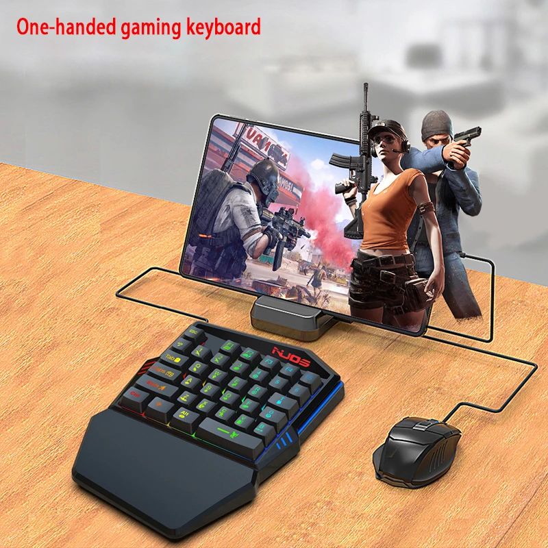 One-Handed-Gaming-Keyboard-RGB-Backlit-Ergonomic-Portable-Mini-Keypad ...