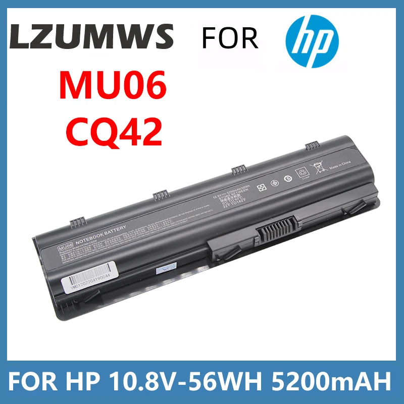 MU06-10-8V-56WH-5200mAH-CQ42-6-Cells-Laptop-Battery-For-HP-Pavilion-G4 ...