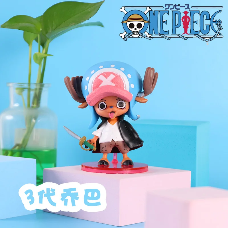 Figura de anime de One Piece Tony Chopper Cos Roger Luffy Zoro Ace ...