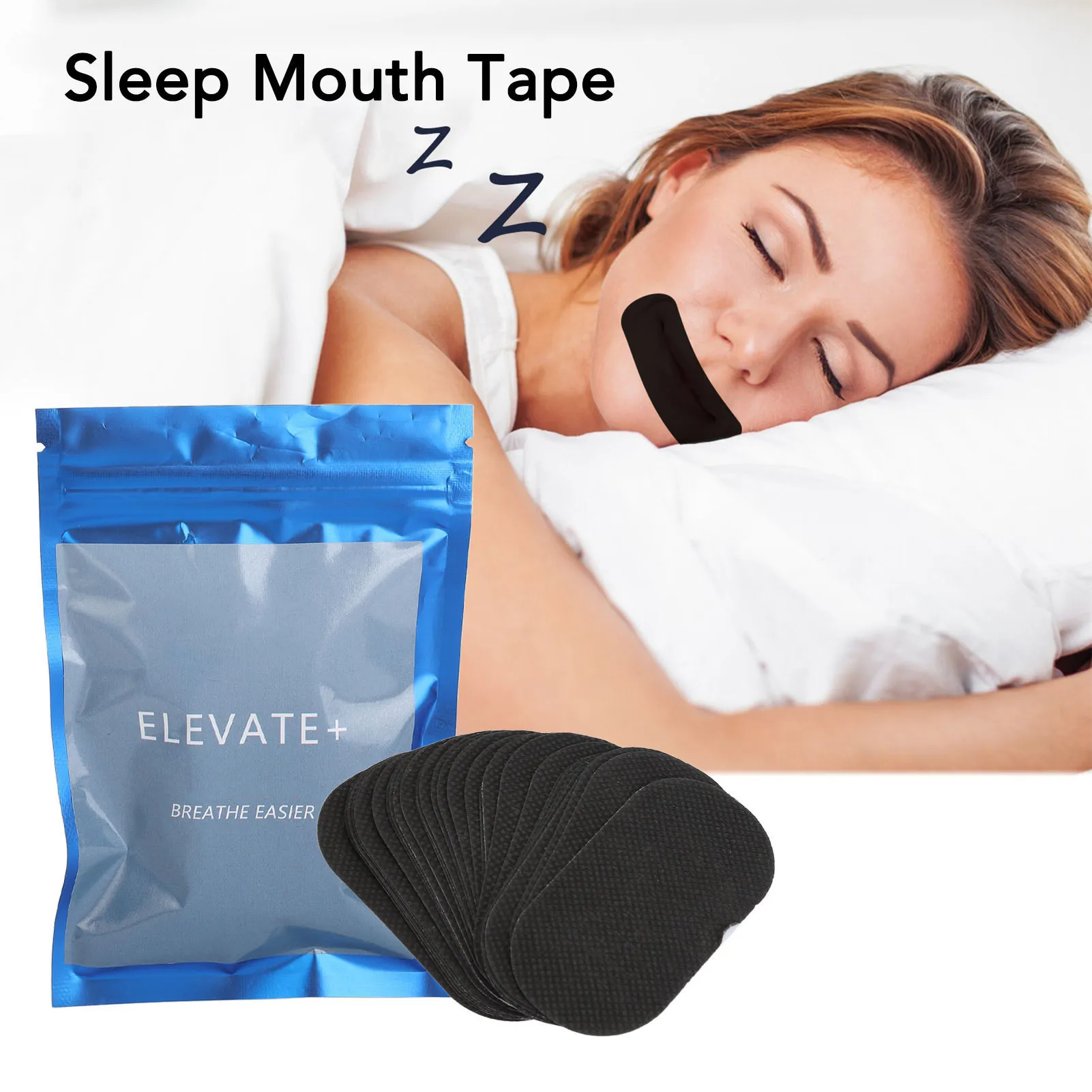 60pcs Mouth Tape Sleeping Keep Mouth Close Prevent Snoring Gentle Sleep ...