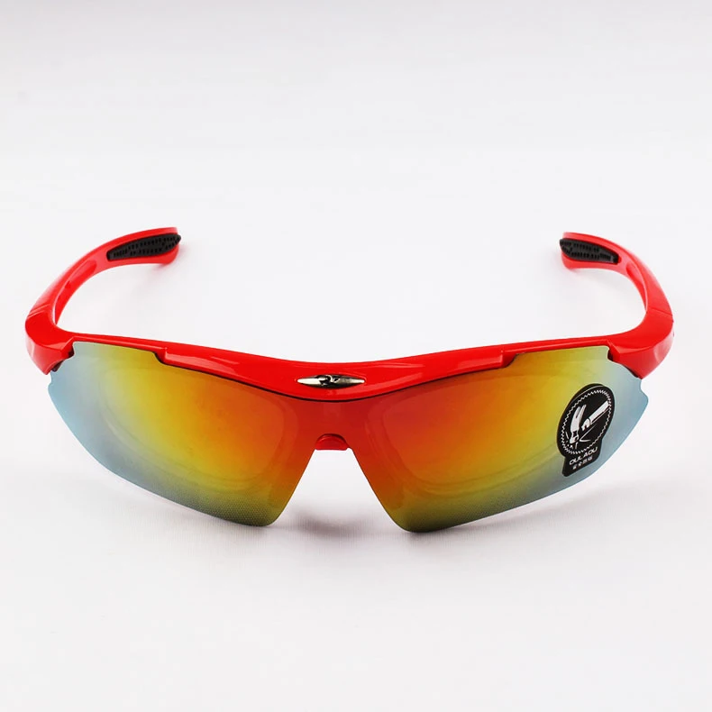 Lunettes de soleil de sport pour hommes et femmess 5 lentilles de ...