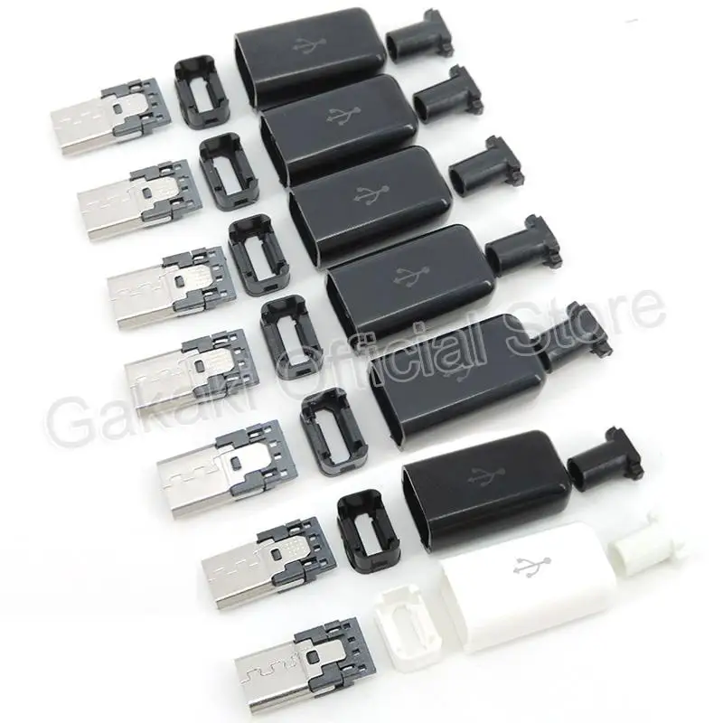 5pcs-Micro-USB-5PIN-Welding-Type-Male-Plug-Connectors-Charger-5P-USB ...